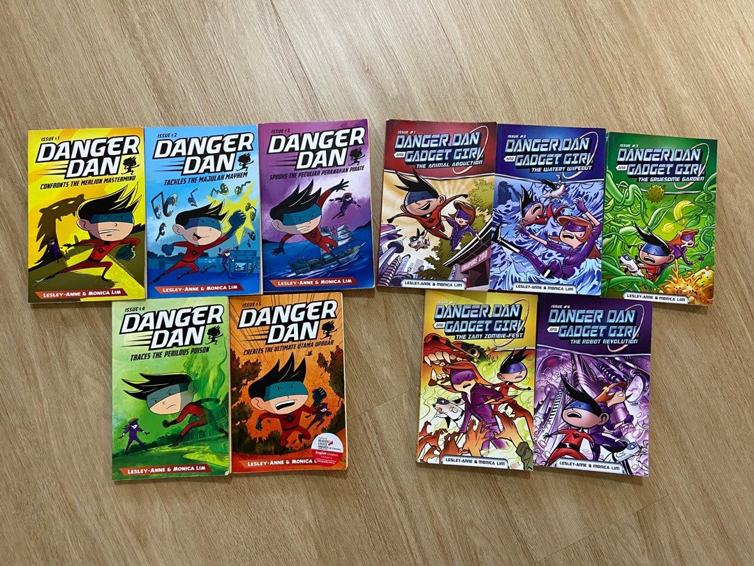 Danger Dan and Gadget Girl, Hobbies & Toys, Books & Magazines, Children ...