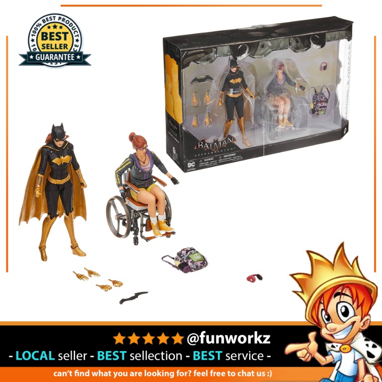 DC Collectibles Batman Arkham Knight Batgirl & Oracle Action Figure (2 ...