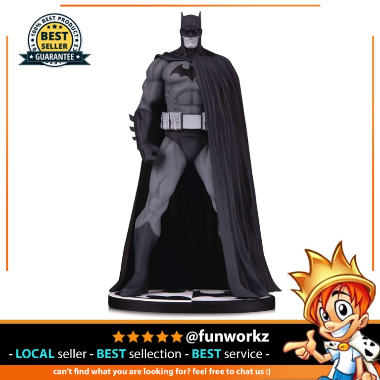 DC Collectibles Batman Black & White: Batman V.3 by Jim Lee Statue ...