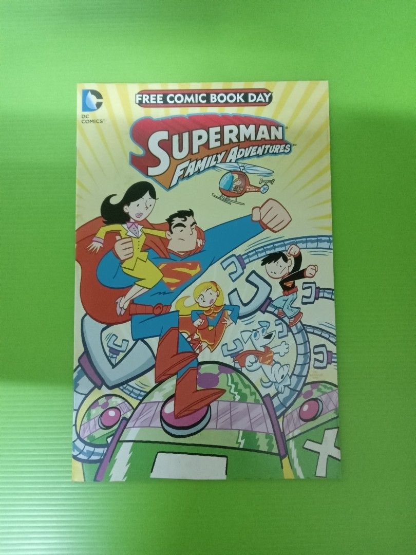 DC FCBD Super Sampler/Superman Family Adventures Flipped Book #1 ( Art ...