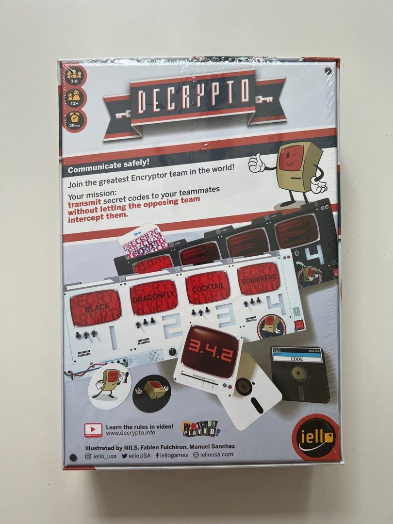 Decrypto Board Game Party Game, Hobbies & Toys, Toys & Games on Carousell