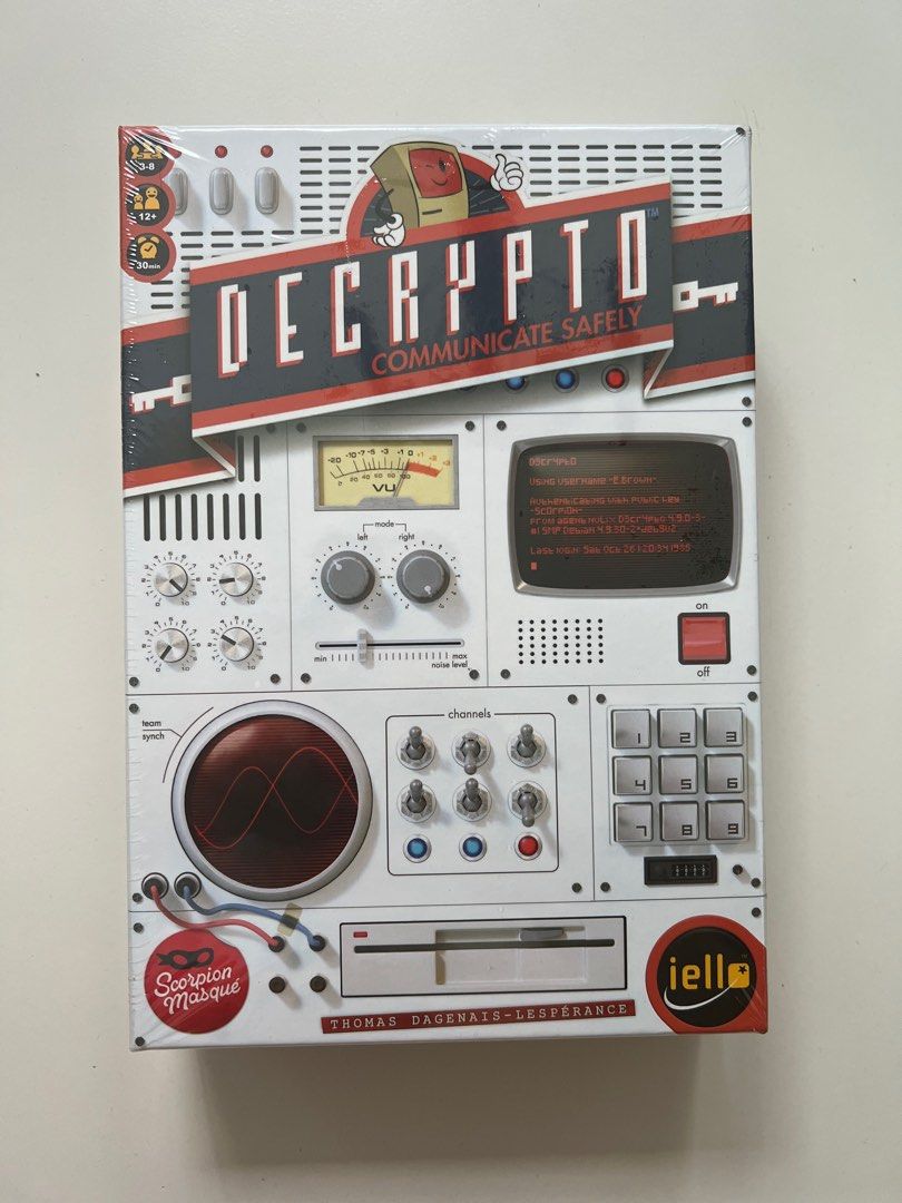Decrypto Board Game Party Game, Hobbies & Toys, Toys & Games on Carousell