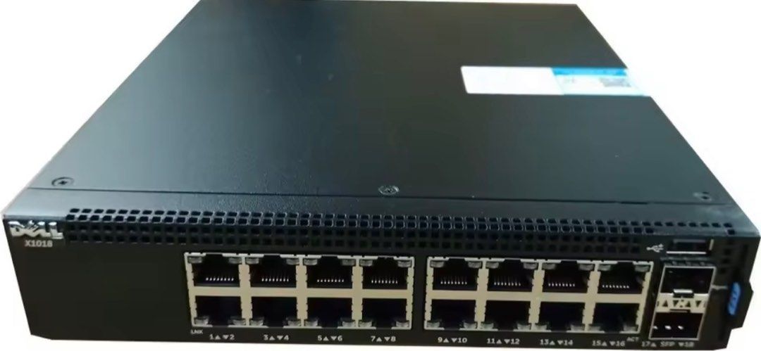 Dell Networking X1018 Smart Web Managed Switch KF Comtech, Computers & Tech, Office & Business ...