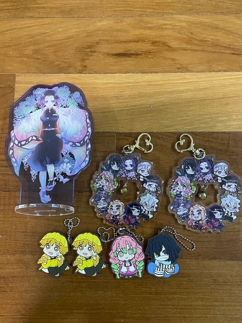 Demon Slayer assorted merch (shinobu, Inosuke, hashira, zenitzu ...