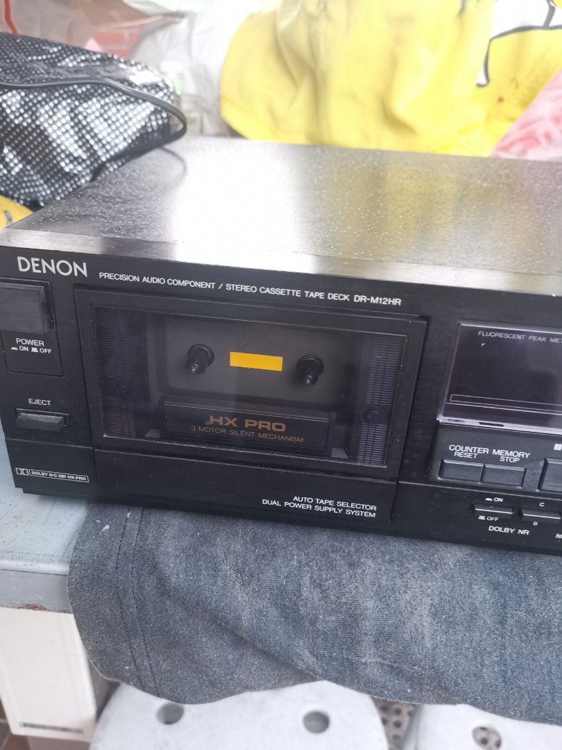 DENON STEREO CASSETTE TAPE DECK DRM12HR MADE IN JAPAN, Audio, Other ...