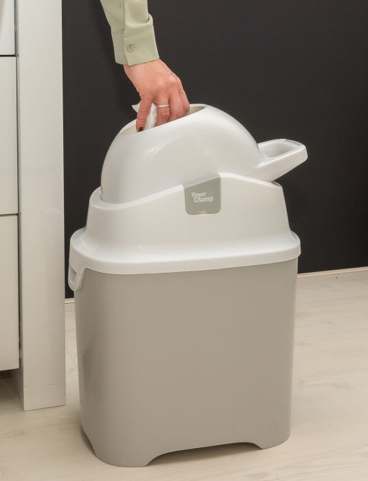 Diaper Champ ONE Odorless Diaper Bin - Standard (40 NB Diapers ...