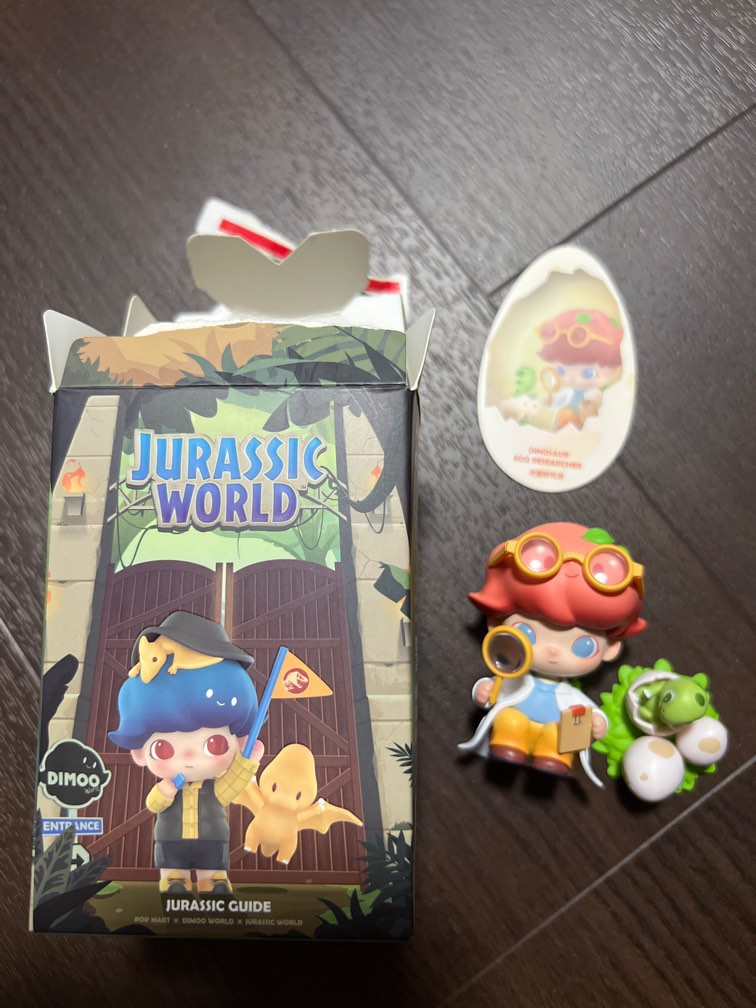 Dimoo Dinosaur egg researcher, Hobbies & Toys, Toys & Games on Carousell