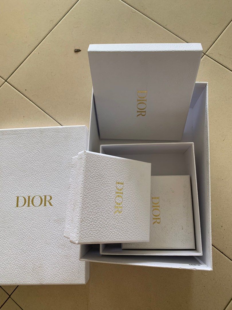 Dior boxes, Luxury, Accessories on Carousell