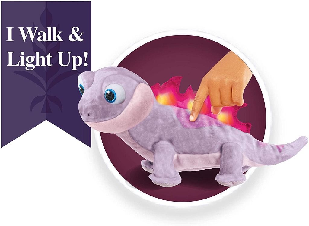 Disney Frozen 2 Walk & Glow Bruni The Salamander, Lights and Sounds ...