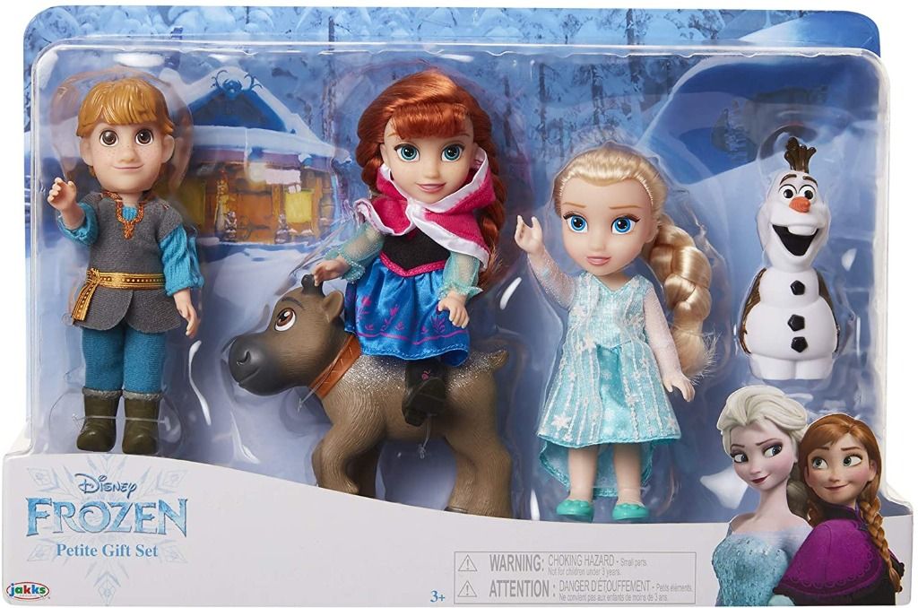 Disney Frozen Deluxe Petite Doll Gift Set - Includes Anna, Elsa ...