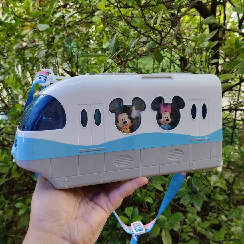DISNEY Mickey Mouse Bullet train Popcorn Bucket, Hobbies & Toys, Toys ...
