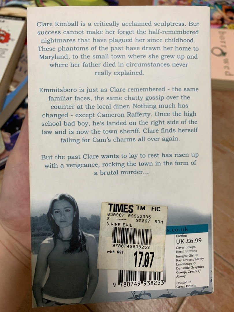 Divine Evil by Nora Roberts book, Hobbies & Toys, Books & Magazines ...