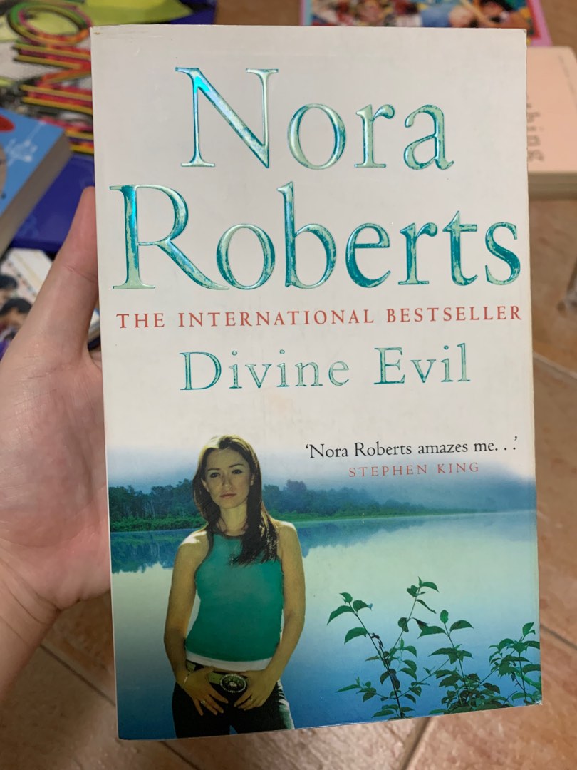 Divine Evil by Nora Roberts book, Hobbies & Toys, Books & Magazines ...