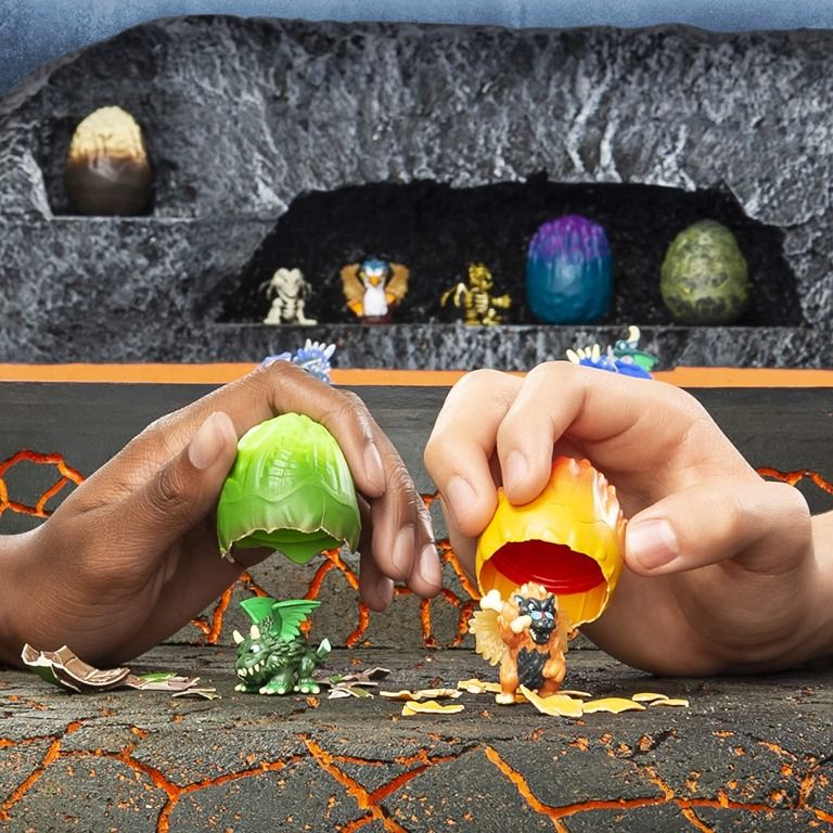 Dragamonz, Dragon Multi 3-Pack, Collectible Figure and Trading Card ...
