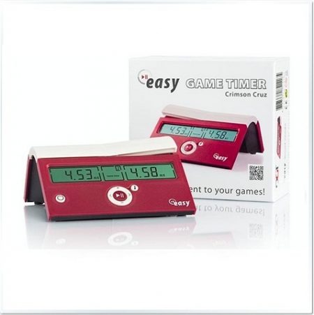 Easy Game Timer Crimson Cruz Chess Clock, Sports Equipment, Exercise ...