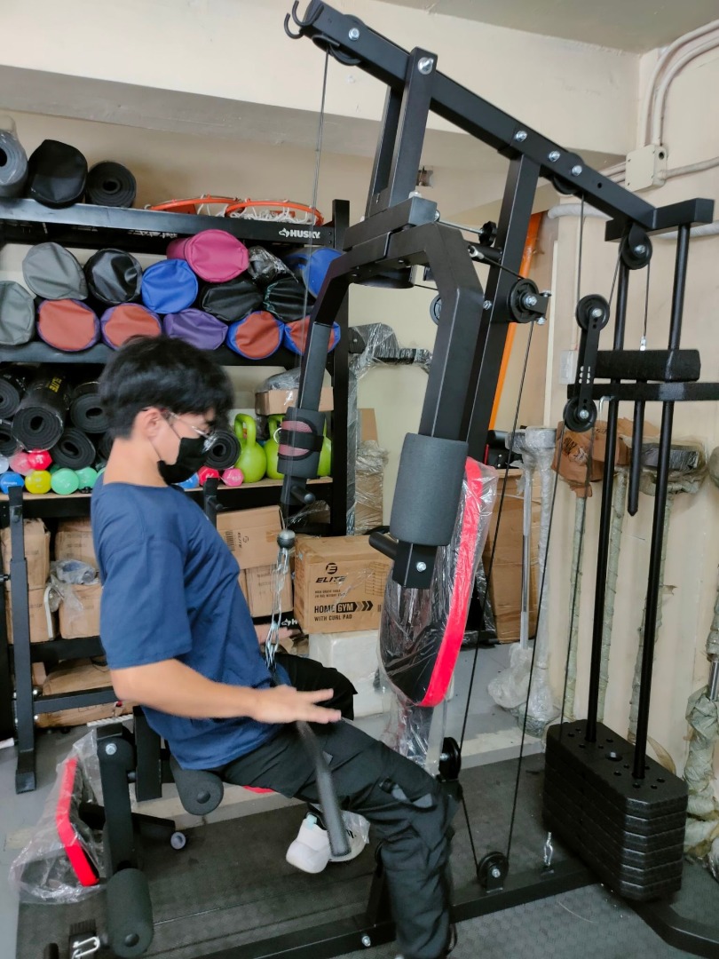 Elite Multi Function Home Gym Station, Sports Equipment, Exercise ...