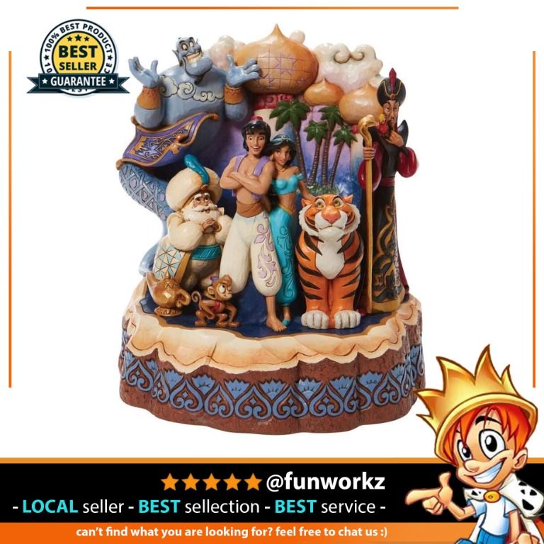 Enesco Disney Traditions Aladdin A Wondrous Place Figurine, Hobbies ...
