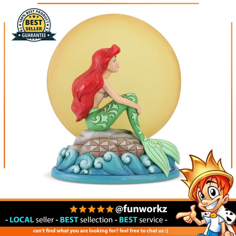 Enesco Disney Traditions by Jim Shore The Little Mermaid Ariel Sitting ...