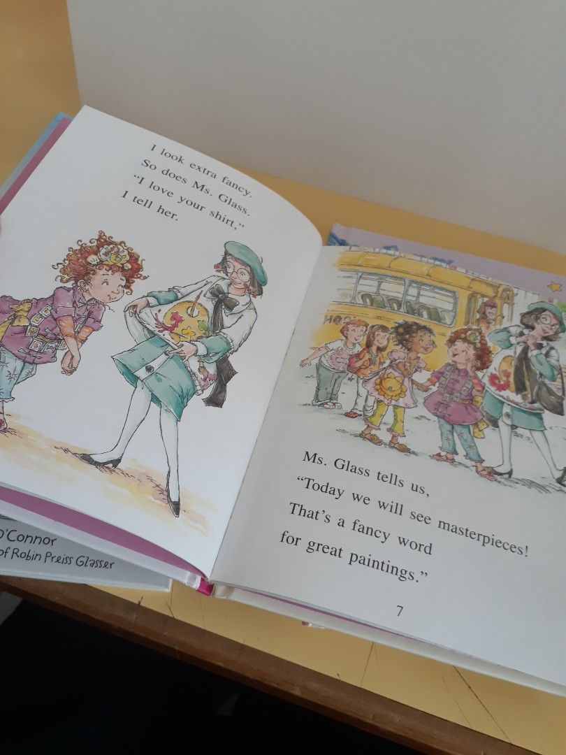 (ENG) Fancy Nancy Treasure Box Five Fancy Books Inside, Hobbies & Toys ...