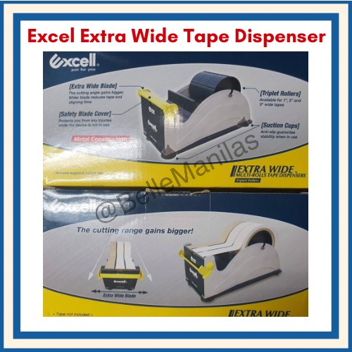Excel Extra Wide Big Tape Dispenser on Carousell