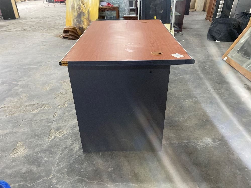 (F20007582) Brown Wooden Working Table / Meja Kerja Kayu Coklat ...