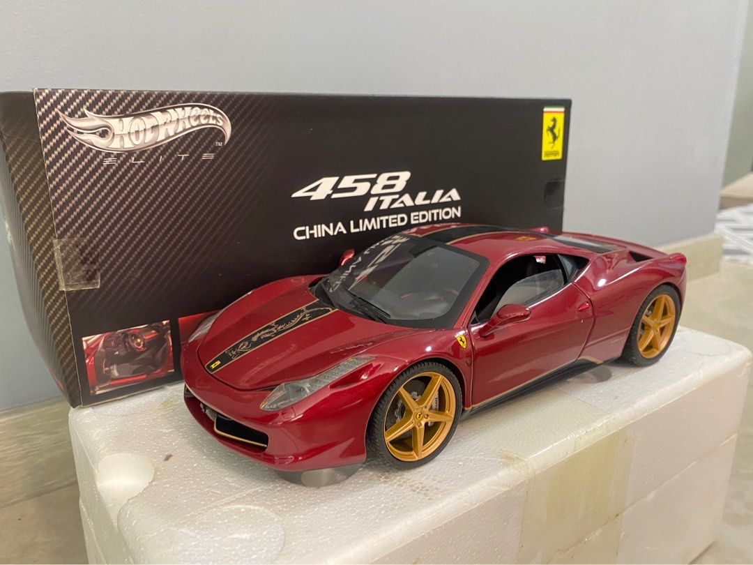 Ferrari 458 Italia China Limited Edition 1:18 Diecast, Hobbies & Toys ...