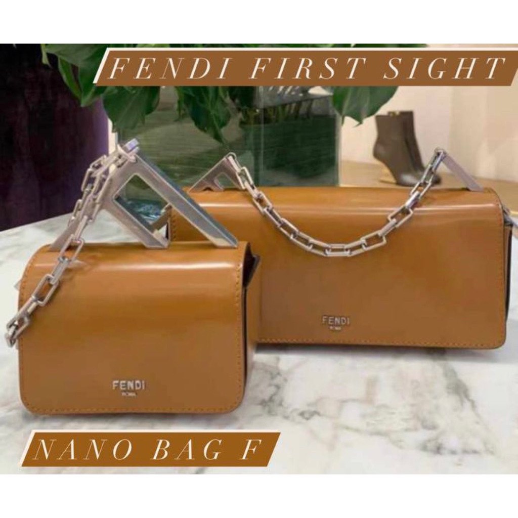 Fendi first sight nano bag F, Women's Fashion, Bags & Wallets, Cross ...