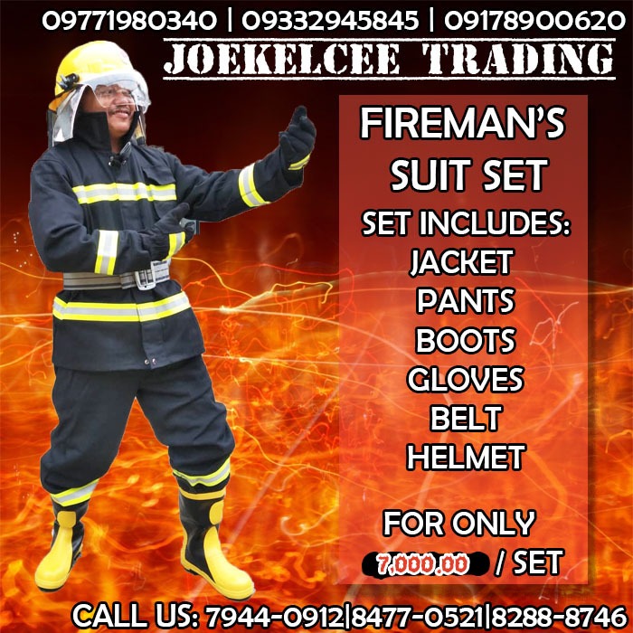 fireman suit set, Men's Fashion, Coats, Jackets and Outerwear on Carousell