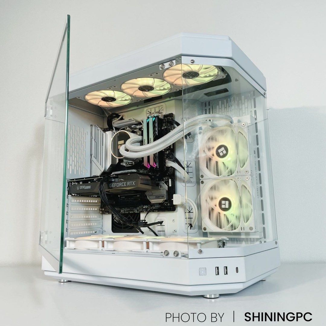 Fish tank Budget Gaming PC Ryzen 5 5600X with RTX 3060 12GB Gaming ...