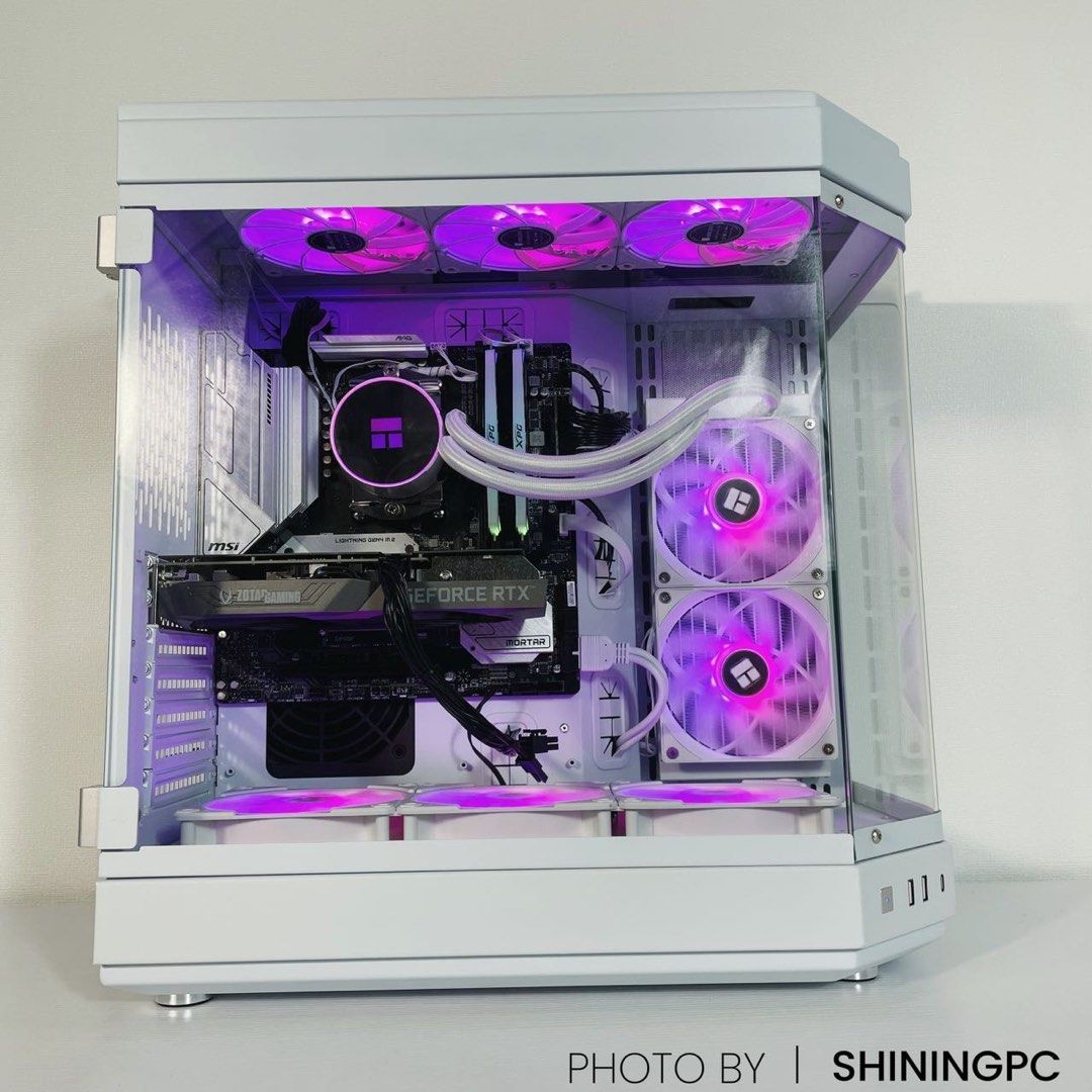 Fish tank Budget Gaming PC Ryzen 5 5600X with RTX 3060 12GB Gaming ...