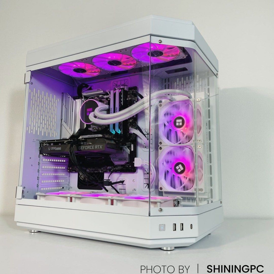 Fish tank Budget Gaming PC Ryzen 5 5600X with RTX 3060 12GB Gaming ...