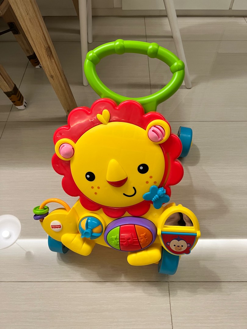 Fisher-Price Musical Lion Walker, Babies & Kids, Infant Playtime on ...