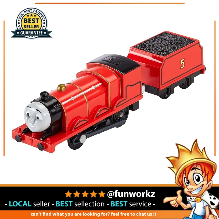 Fisher-Price Thomas & Friends TrackMaster, Motorized James Engine ...
