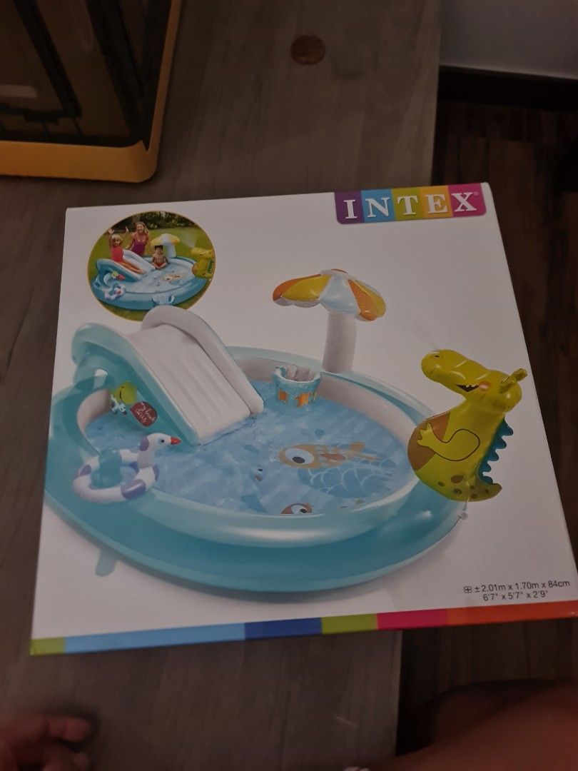 Float pool water playground, Hobbies & Toys, Toys & Games on Carousell