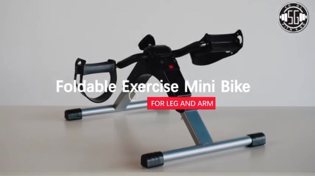 Foldable Exercise Mini Bike, Sports Equipment, Exercise & Fitness ...