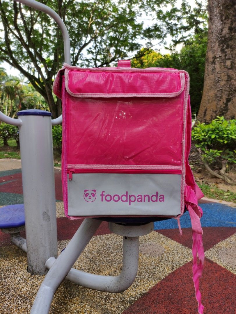 Foodpanda Square Box Food Delivery Thermal Bag, Furniture & Home Living ...