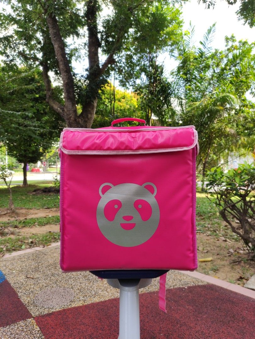 Foodpanda Square Box Food Delivery Thermal Bag, Furniture & Home Living ...