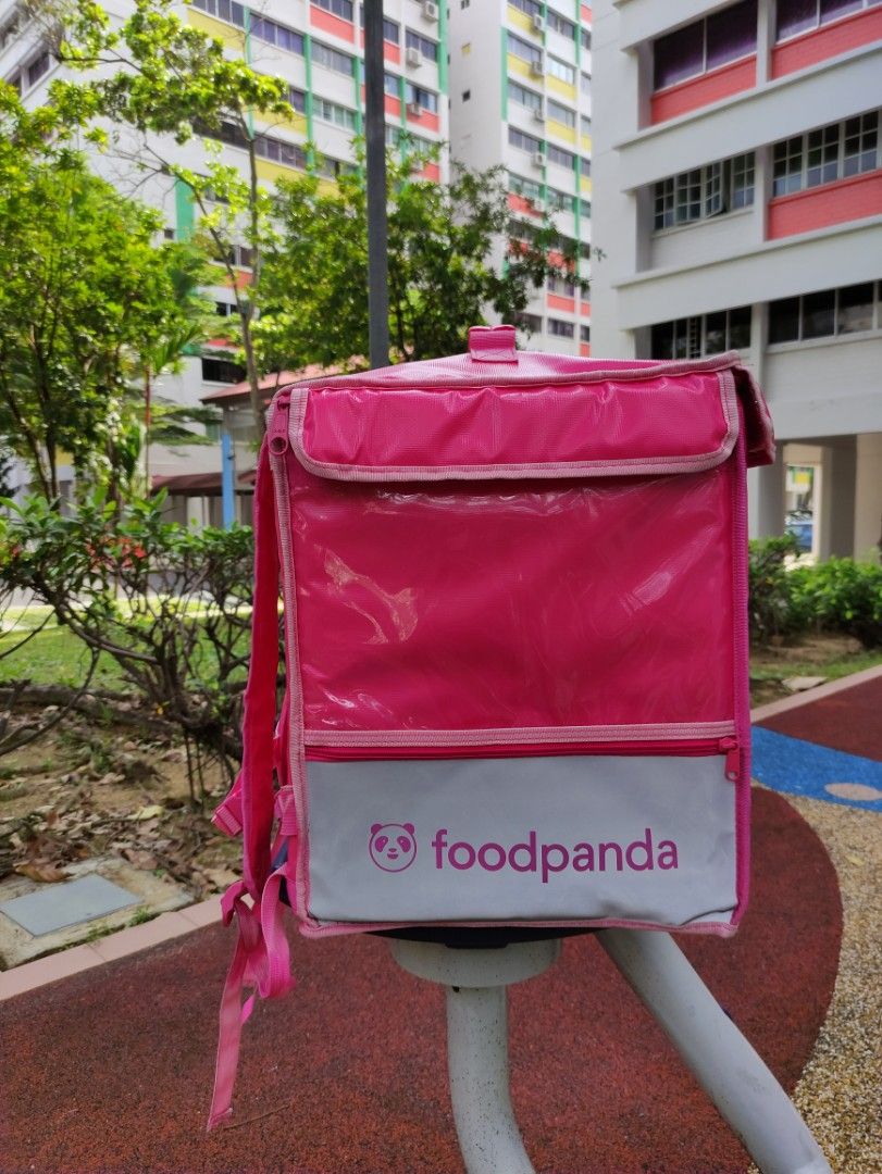 Foodpanda Square Box Food Delivery Thermal Bag, Furniture & Home Living ...