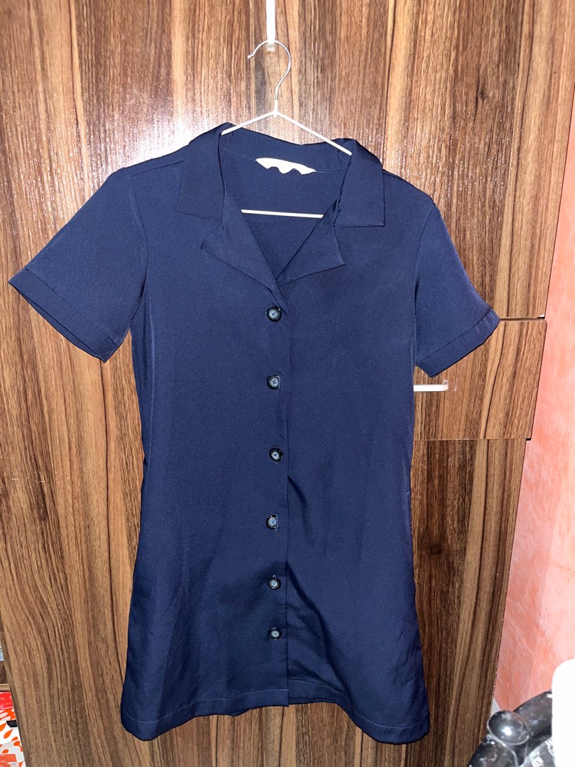 ForMe navy blue dress, Women's Fashion, Dresses & Sets, Dresses on ...