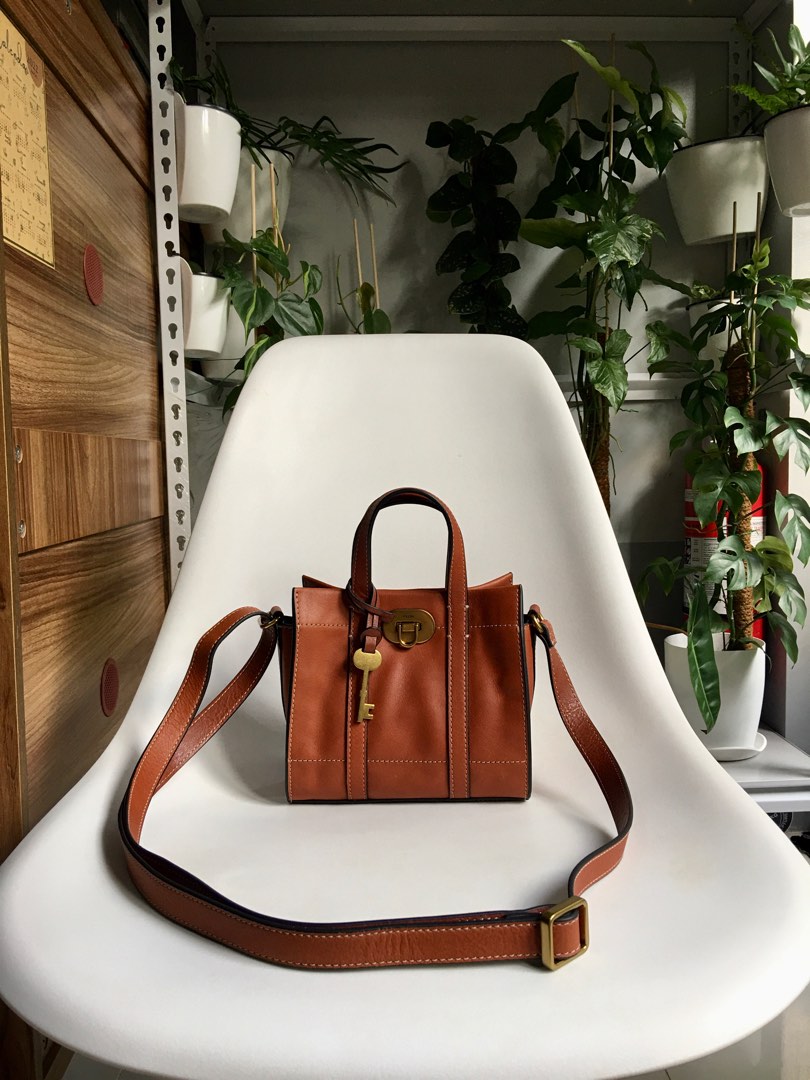 Fossil Carmen Mini Bag, Luxury, Bags & Wallets on Carousell