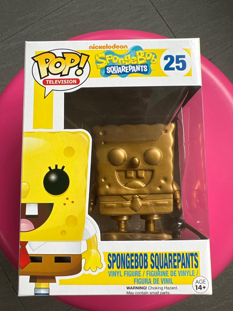 Funko Golden Spongebob, Hobbies & Toys, Toys & Games on Carousell