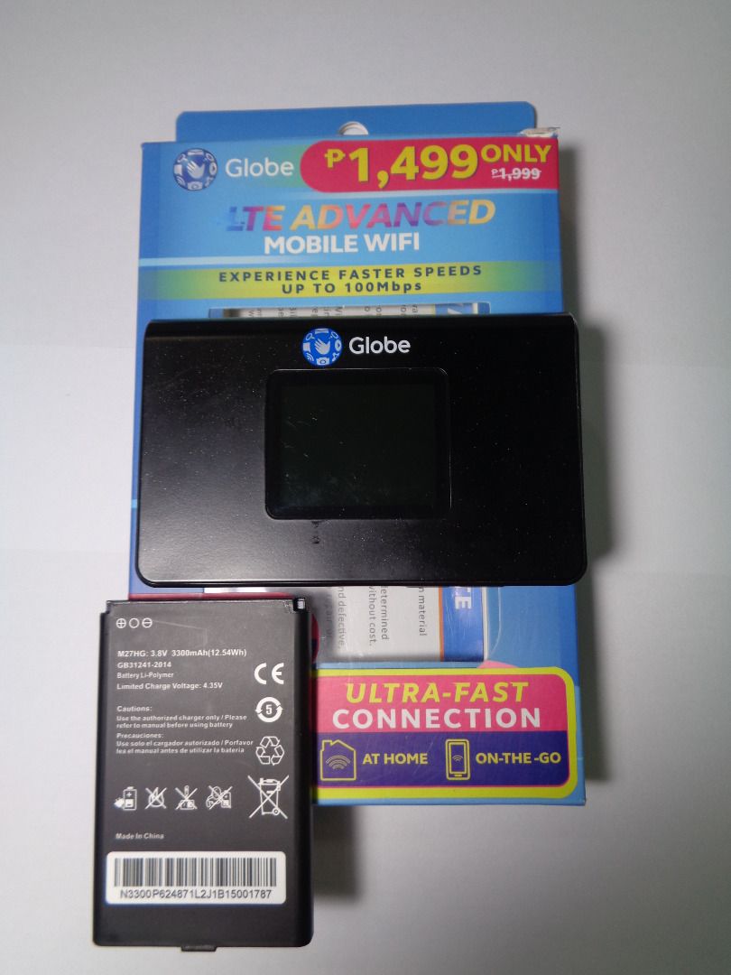 Globe LTE Advanced Mobile WiFi, Computers & Tech, Parts & Accessories ...