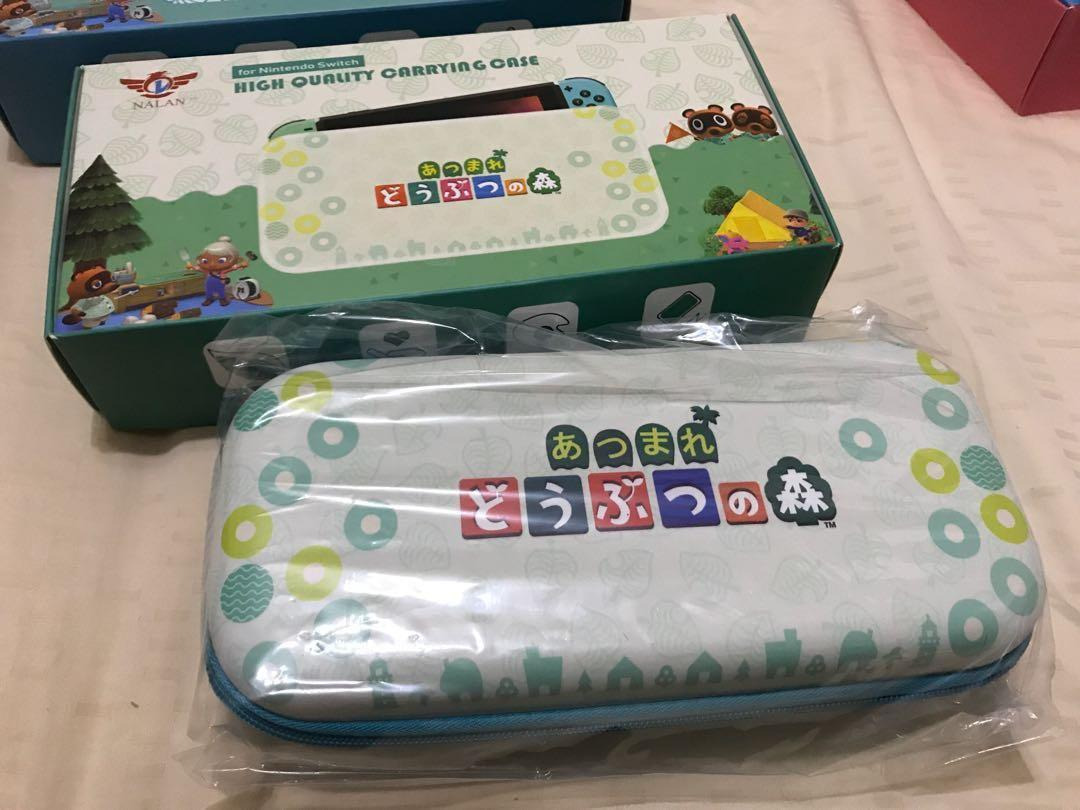 Green ACNH Logo Hard Case for the Nintendo Switch, Video Gaming, Gaming ...