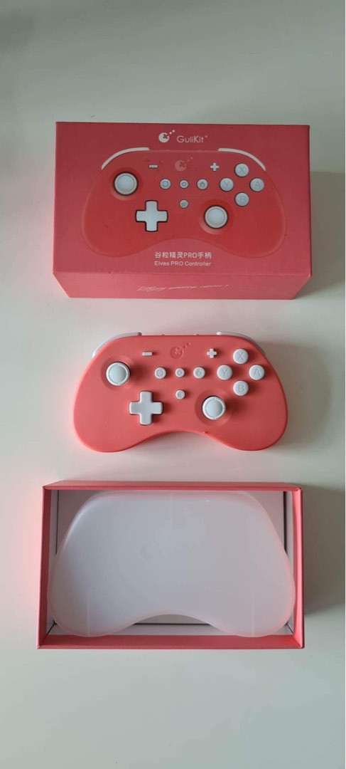 Gulikit Elves Pro Controller (Coral) for Nintendo Switch on Carousell
