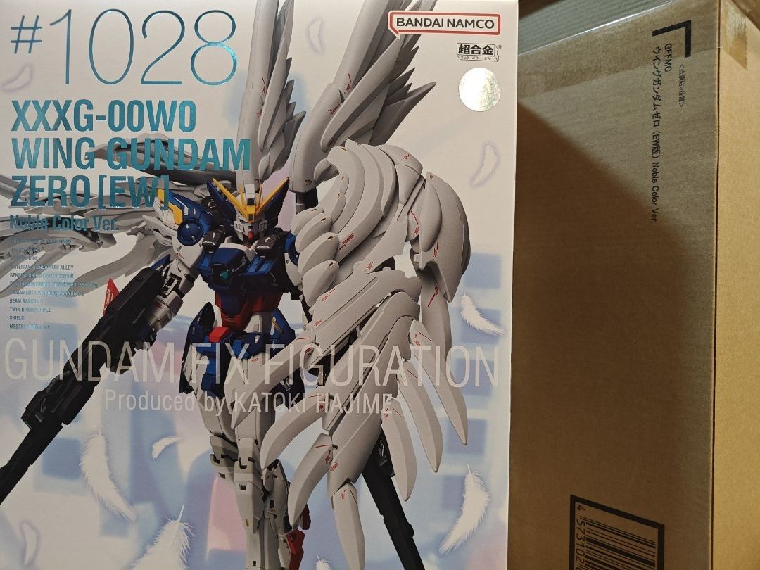 Gundam fix figuration Wing Gundam Zero EW, Hobbies & Toys, Toys & Games ...