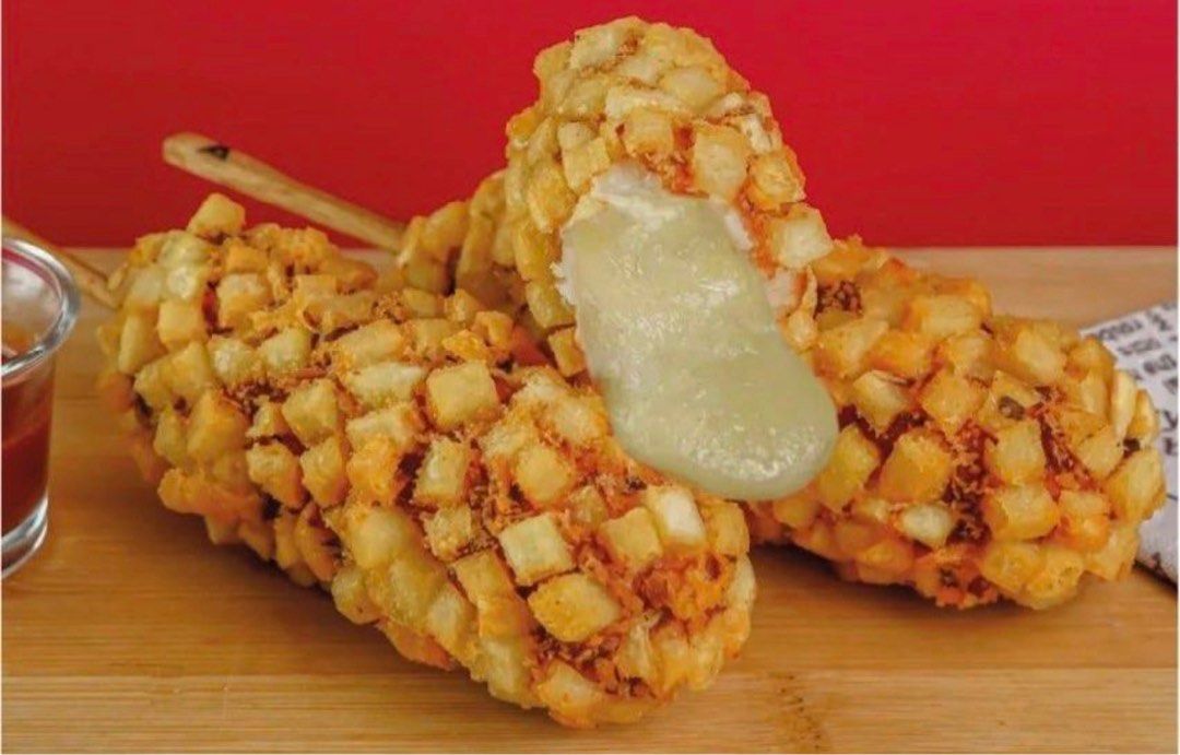 Halal Frozen Korean Cheesestick Corndog, Food & Drinks, Other Food ...
