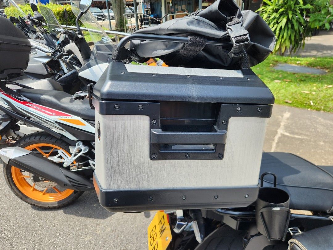 Hepco Becker Xplorer 60L top box, Motorcycles, Motorcycle Accessories ...