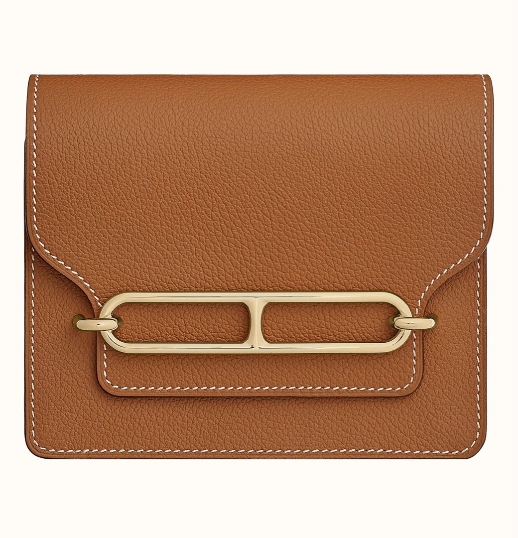 「全新未拆」Hermes Roulis Slim Compact 雙色卡包, 名牌, 手袋及銀包 - Carousell