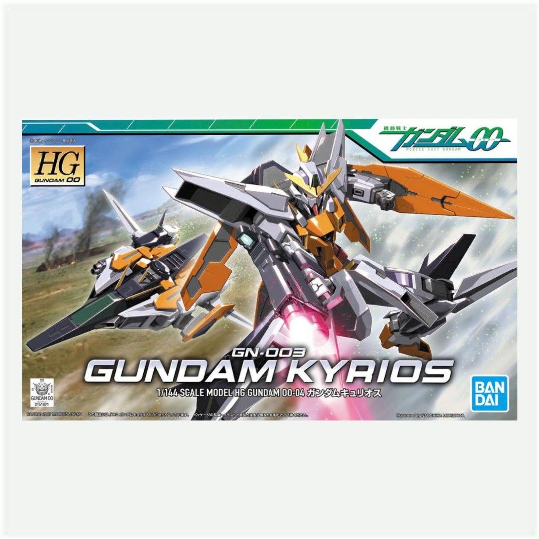 HG 1/144 HIGH GRADE GUNDAM 00 (04) GUNDAM KYRIOS GN-003, Hobbies & Toys, Toys & Games on Carousell