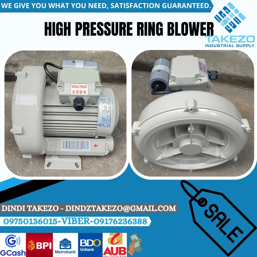 High Pressure Ring Blower on Carousell